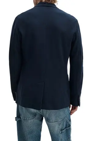 Rag & Bone Skeleton Cotton Piqué Blazer