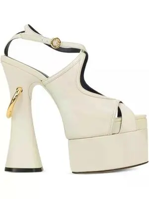 LANVIN Platform Ring-detail Sandals