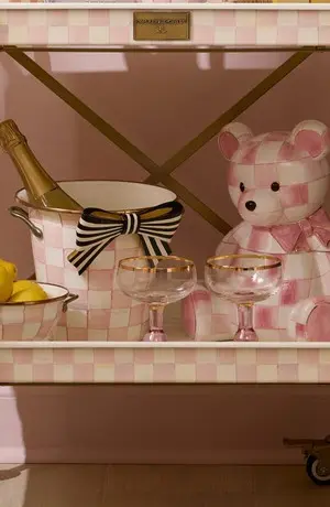 MACKENZIE-CHILDS Pretty As A Bow Pot Climber