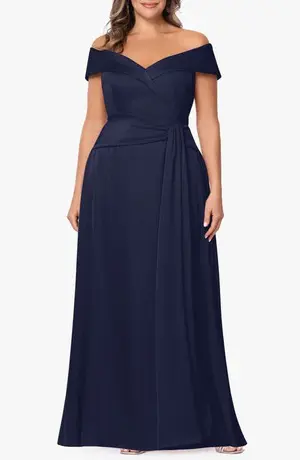 Xscape Evenings Slit Dresses
