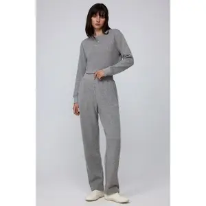 JUANA Off Hours Mid Rise Joggers - Gray