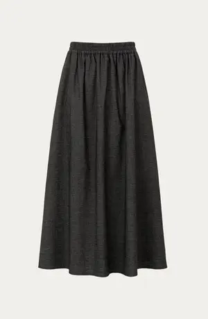 JUANA Hemp Blend Maxi Skirt