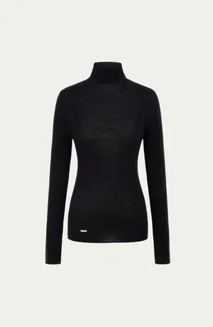 JUANA Ossa Knitted Hemp Turtleneck