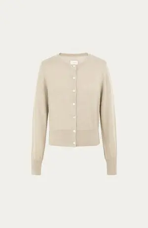 JUANA Liora Knitted Cardigan - Beige