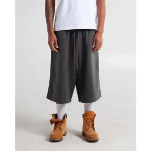 SHAKA WEAR Baggy Fleece Shorts - Black