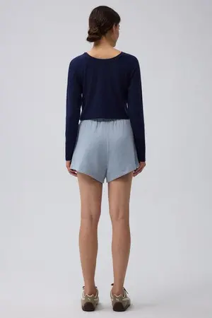 JUANA Hemp Essentials Cropped Raglan Tee