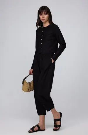 JUANA Aella Mid Rise Relaxed Tapered Pants