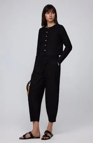 JUANA Aella Mid Rise Relaxed Tapered Pants