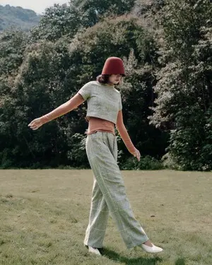 JUANA High Rise Trousers
