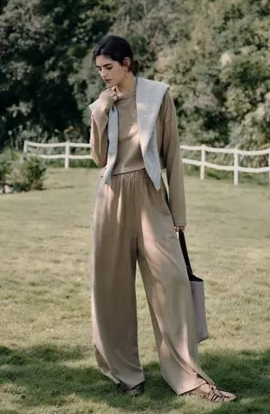 JUANA Aera Pull-on Wide Leg Pants