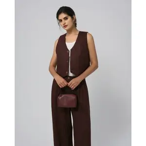 JUANA Hemp Tailored Vest