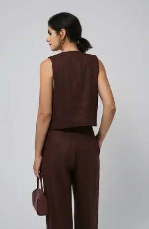JUANA Hemp Tailored Vest