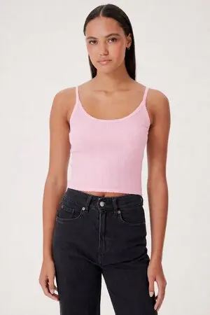 Goldie LeWinter Ellie Cropped Cami - Cherry Blossom