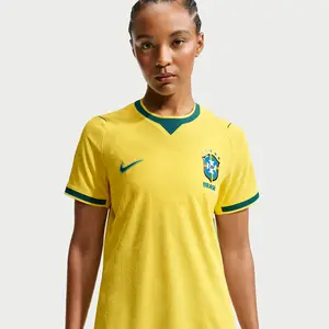 Nike Brazil 2026 Match Home Authentic Soccer Jersey - Yellow