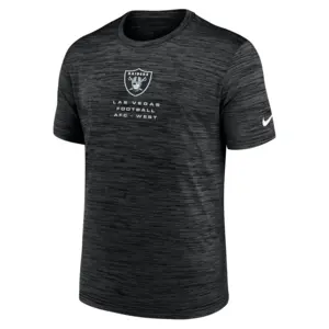 Nike Las Vegas Raiders Velocity Dri-fit Nfl T-shirt - Black