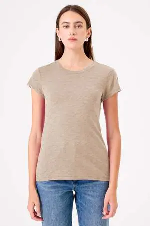 Goldie LeWinter Signature Slub Crewneck T-shirt - String