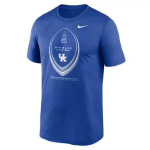 Nike Kentucky Primetime Football Icon Legend Men's Dri-fit College T-shirt Blue