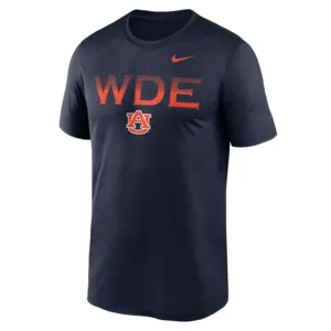 Nike Auburn Primetime Kinetic Mantra Legend Dri-fit College T-shirt - Blue