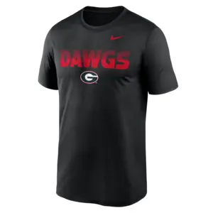 Nike Georgia Primetime Kinetic Mantra Legend Dri-fit College T-shirt - Black