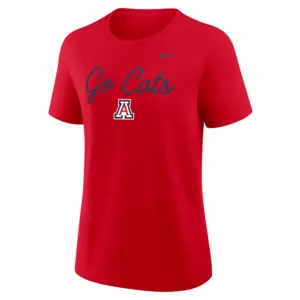 Nike Arizona Script Mantra Logo College T-shirt - Red