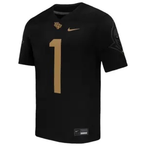 Nike Ucf Knights "untouchable" Football Replica Jersey - Black