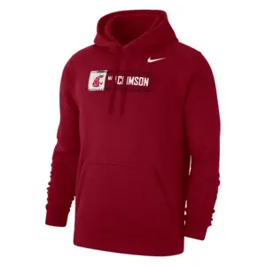 Nike Washington State Pullover Hoodie - Red