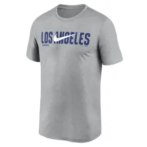 Nike Los Angeles Dodgers Swoosh Legend Dri-fit Mlb T-shirt - Grey