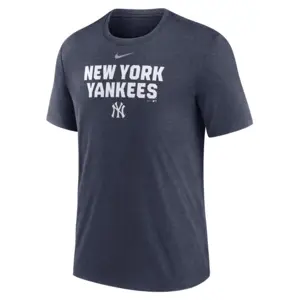 Nike New York Yankees Stacked Mlb T-shirt - Blue