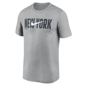 Nike New York Yankees Swoosh Legend Dri-fit Mlb T-shirt - Grey
