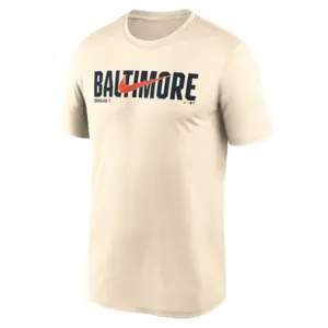 Nike Baltimore Orioles Swoosh Legend Dri-fit Mlb T-shirt - Brown