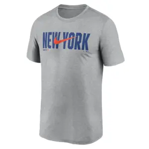 Nike New York Mets Swoosh Legend Dri-fit Mlb T-shirt - Grey