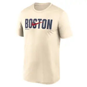 Nike Boston Red Sox Swoosh Legend Dri-fit Mlb T-shirt - Brown