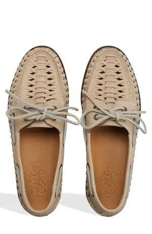 Sperry Gold Cup Authentic Original Woven Boat Shoe