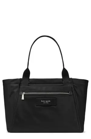 Kate Spade New York Large Nylon Tote Bag - Black