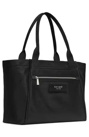 Kate Spade New York Large Nylon Tote Bag - Black