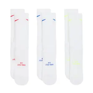 Nike Everyday Elevated Crew Socks - White