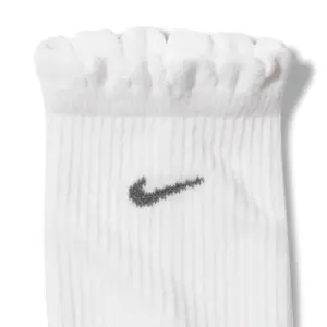 Nike Everyday Elevated Scallop Micro-crew Socks - White