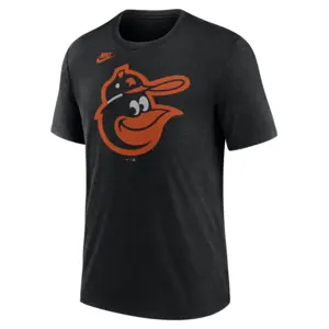 Nike Baltimore Orioles Cooperstown Logo Mlb T-shirt - Black
