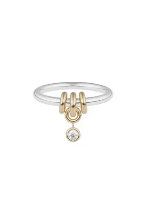 SPINELLI KILCOLLIN Spinelli Kilcollin Pia Sterling Silver And 18k Gold Diamond Ring Silver
