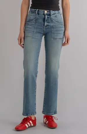 Kut From The Kloth Avery High Waist Ankle Straight Leg Jeans - Splendid