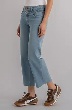 Kut From The Kloth High Waist Ankle Wide Leg Jeans