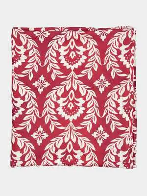 La DoubleJ Garland Bordeaux Large Tablecloth - Multicolour