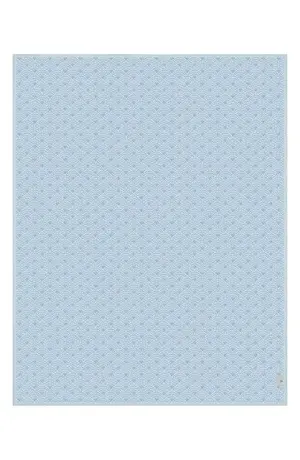 CHAPPYWRAP Seaside Scallops Fog Throw Blanket