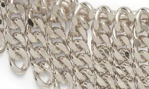 Lady Grey Fringe Earrings - Silver