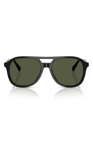 Black Pilot Sunglasses