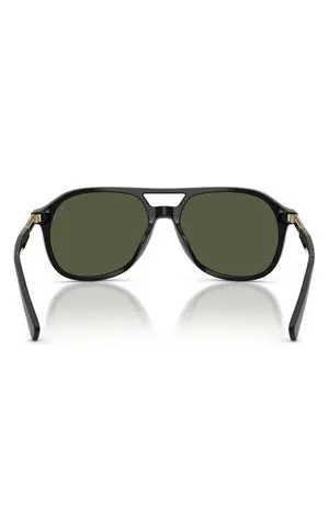 Brunello Cucinelli Pilot Sunglasses - Black