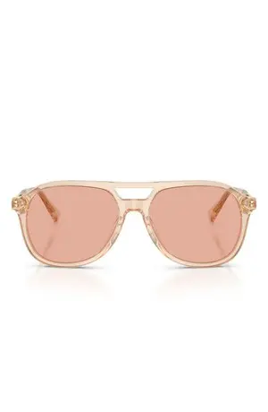 Brunello Cucinelli Pilot Sunglasses - Peach