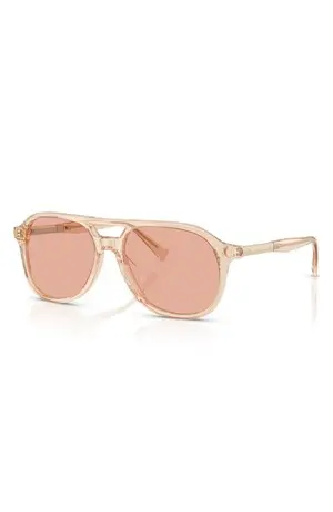 Brunello Cucinelli Pilot Sunglasses - Peach