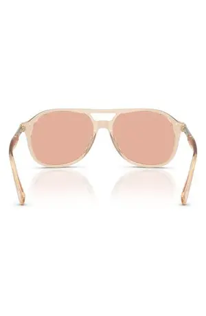 Brunello Cucinelli Pilot Sunglasses - Peach