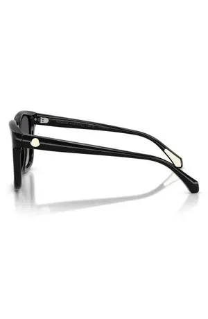Moncler Clasico 54mm Polarized Gradient Pillow Sunglasses